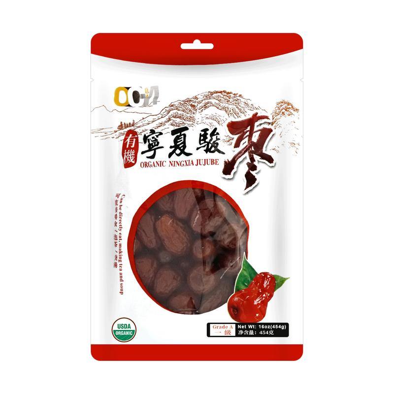 OCM Organic Ningxia Jujube Grade A 16 Oz (454 g) - OCM 有机宁夏骏枣 （454 g ...