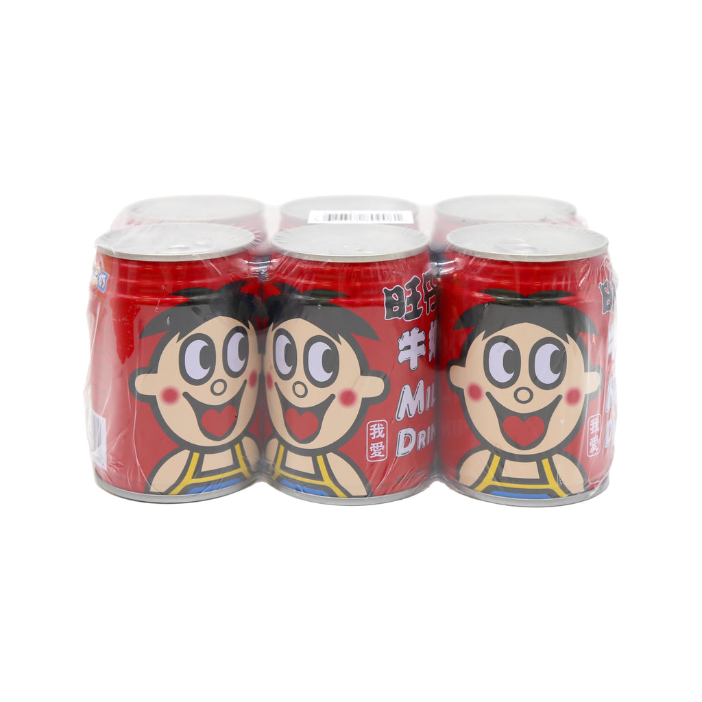 WANT WANT Milk Drink 8.3 FL Oz (245 mL) PACK of 6 - 旺仔 牛奶 – CoCo Fresh Mart