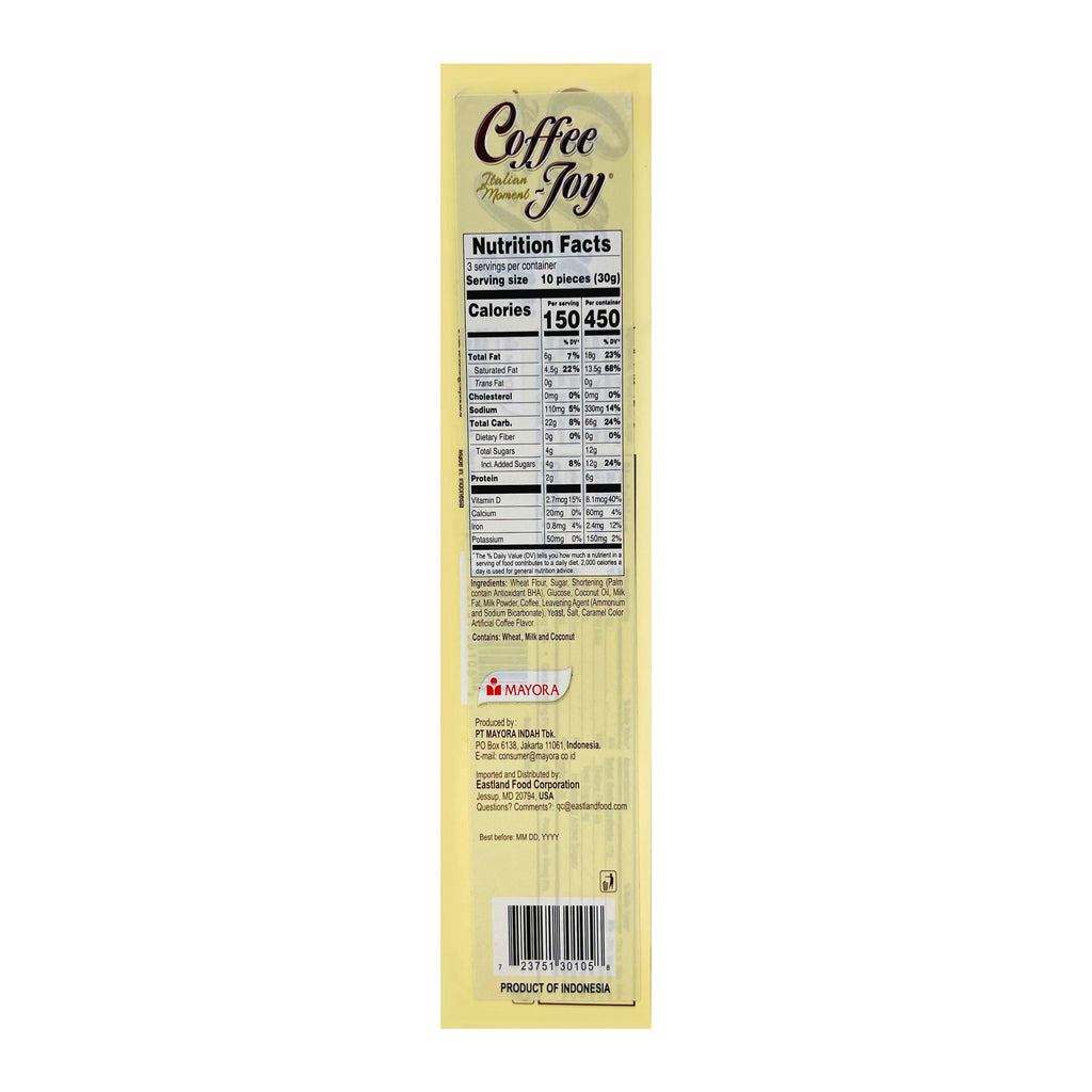 Mayora Coffee Joy Biscuit 2 Packs 3.2 Oz (90 g) – CoCo Fresh Mart