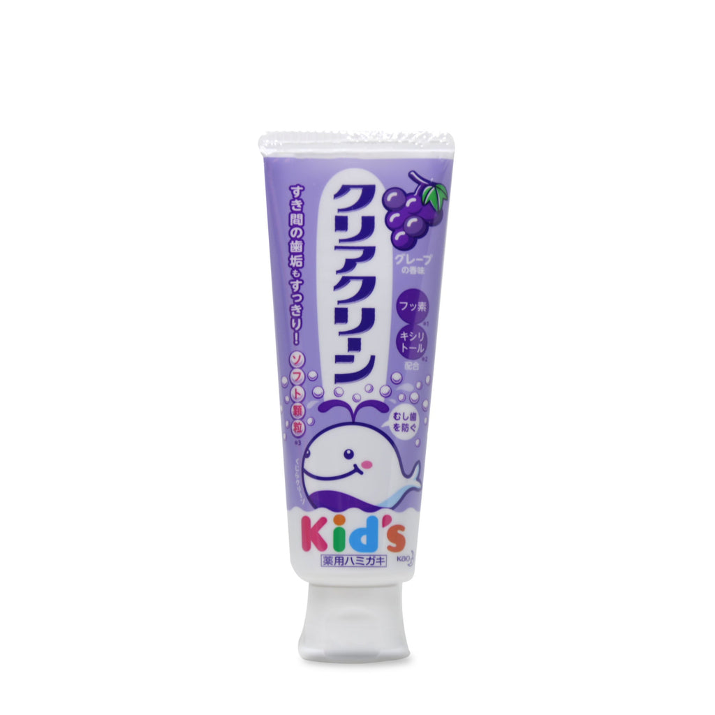 Kao Clear Clean Toothpaste for Kids Grape Flavor 70 g – CoCo Fresh Mart