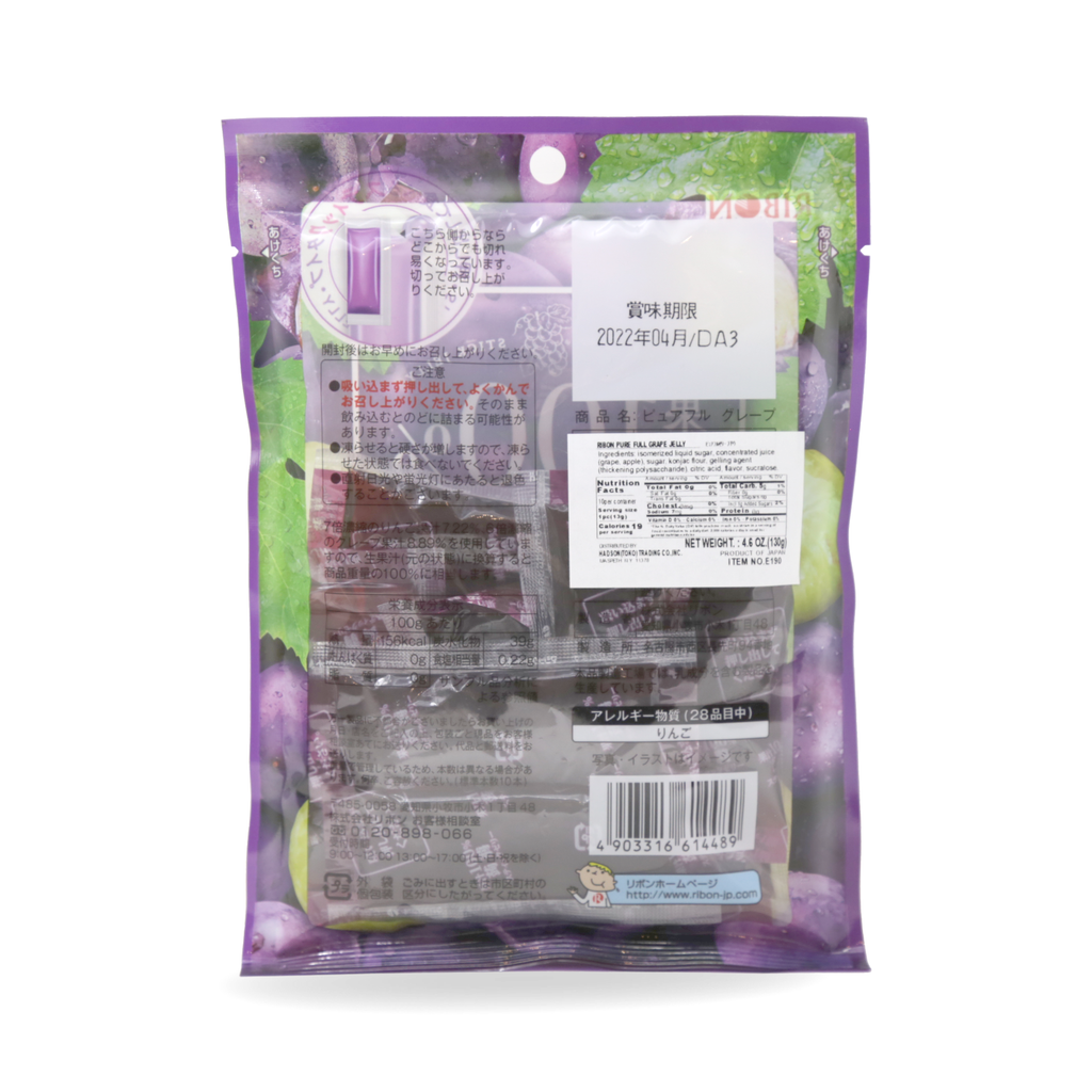 Ribon Pure Full Grape Jelly 4.6 Oz (130 g) – CoCo Fresh Mart