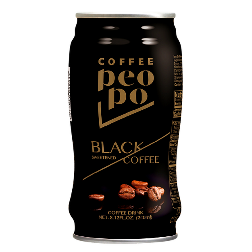 PEO PO Sweetened Black Coffee Drink 8.12 FL Oz (240 mL) – CoCo Fresh Mart