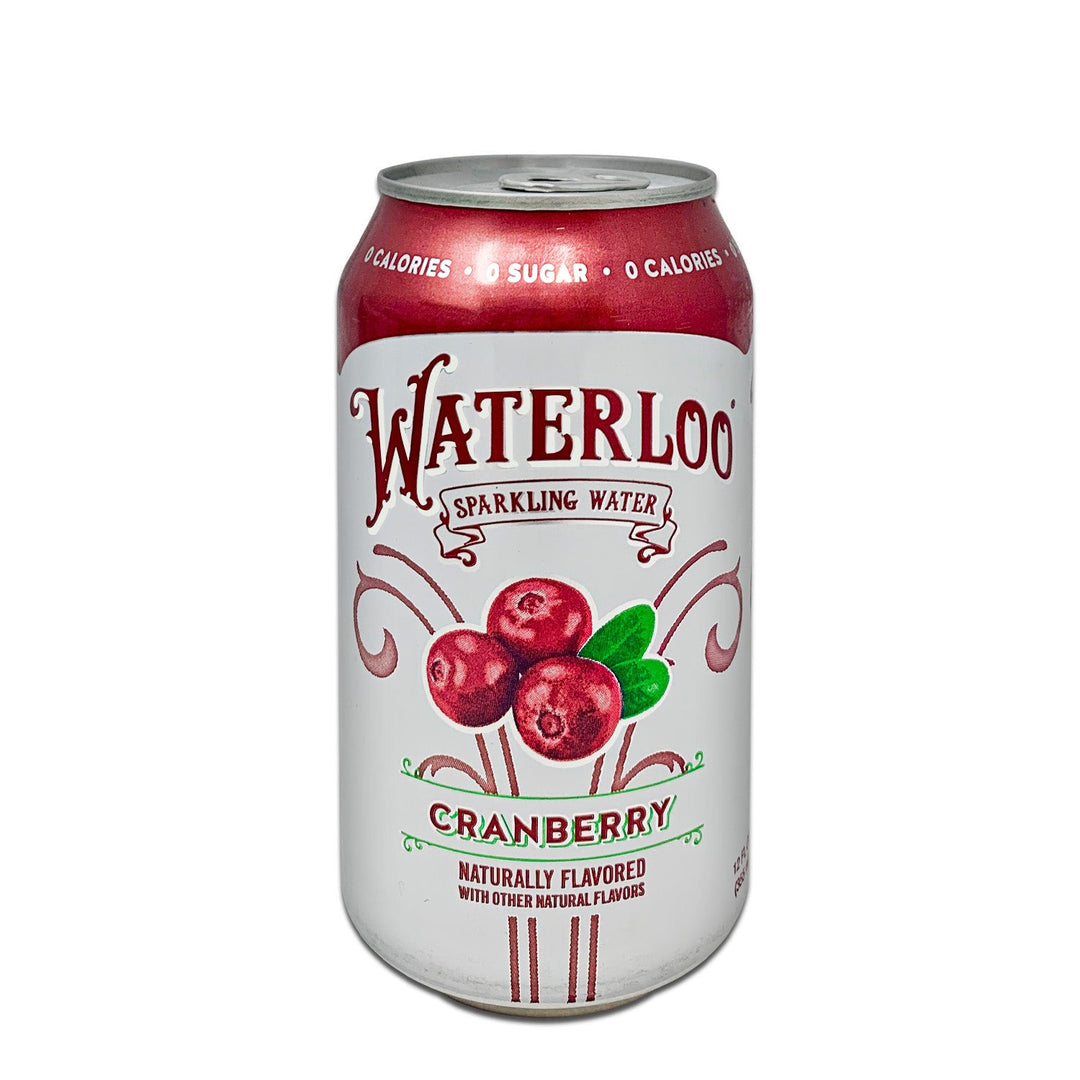 WATERLOO Sparkling Water in Cranberry Flavored Soda, 355mL (12 fl oz) – CoCo Fresh Mart