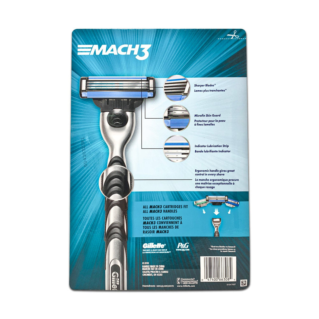 GILLETE, Mach3 Mens 1-Razor Blade Refills, 13 counts – CoCo Fresh Mart