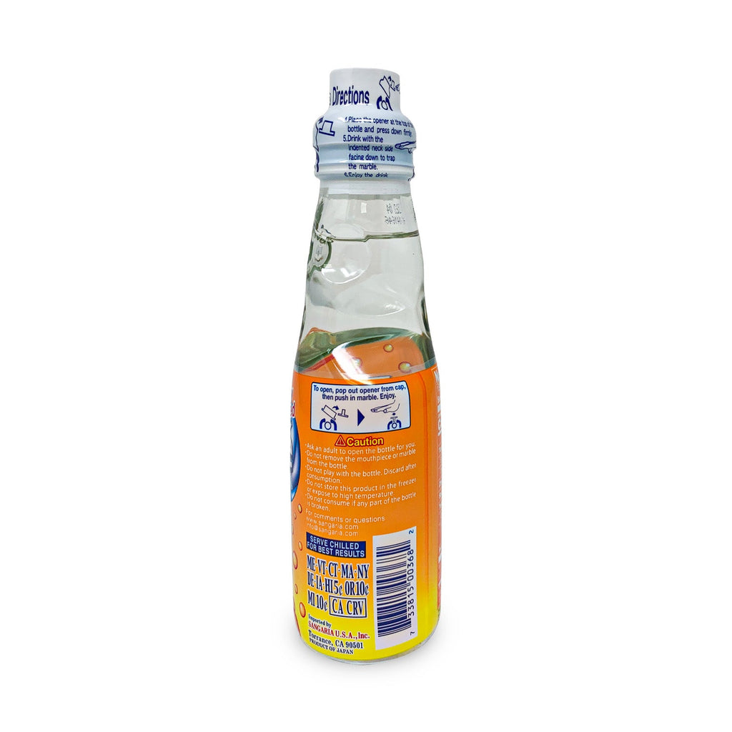 Sangaria Ramune Soda, O-mazing Orange Flavor, 6.76 Fl Oz (200mL) – CoCo ...
