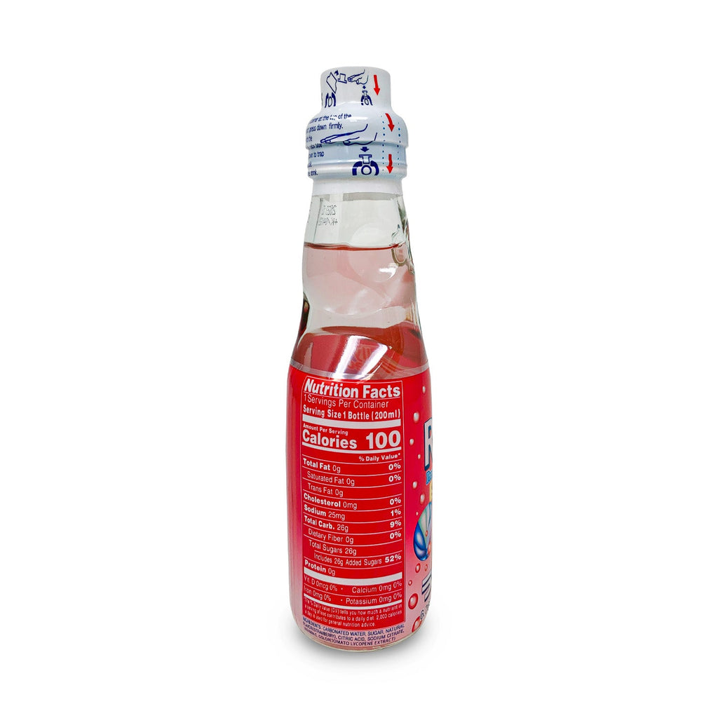 Sangaria Ramune Soda, Sweet Strawberry Flavor, 6.76 Fl Oz (200mL ...